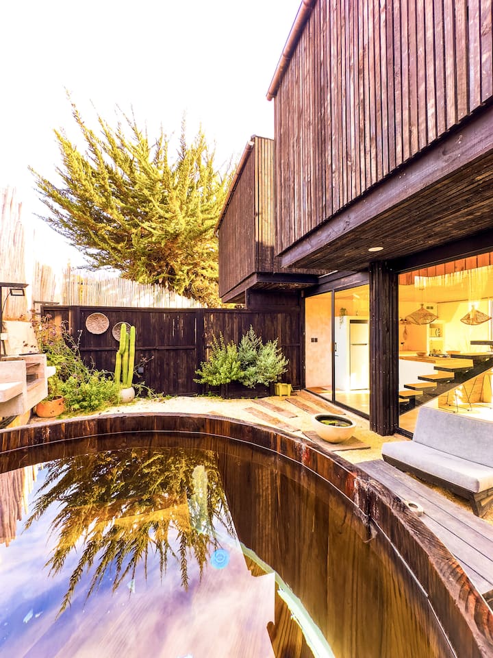 Loft Para 2, Con Tinaja Privada Y Vista Al Mar - Pichilemu