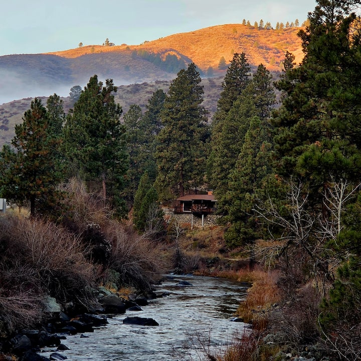 Creekside Cabin•hot Tub•soak Under The Stars - Idaho (State)