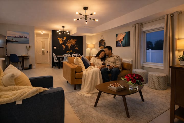 20m To Nyc | Modern 2br | Steps To Light Rail