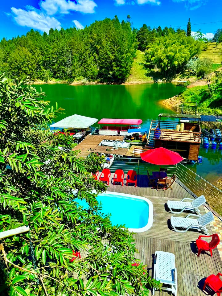 Finca Santa Monica Guatape - Guatapé