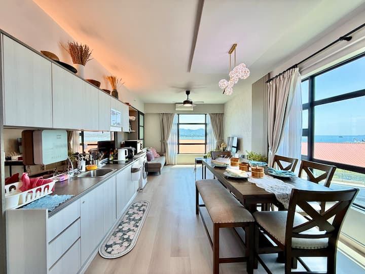 Seaside Lavender Suite @ Jesselton Quay /海景薰衣草套房 - Kota Kinabalu