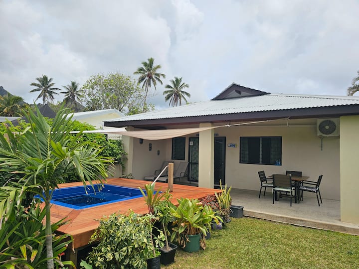 Mango Cottage -2 Bedroom W/ Pool, A/c And Wi-fi - Cook Islands