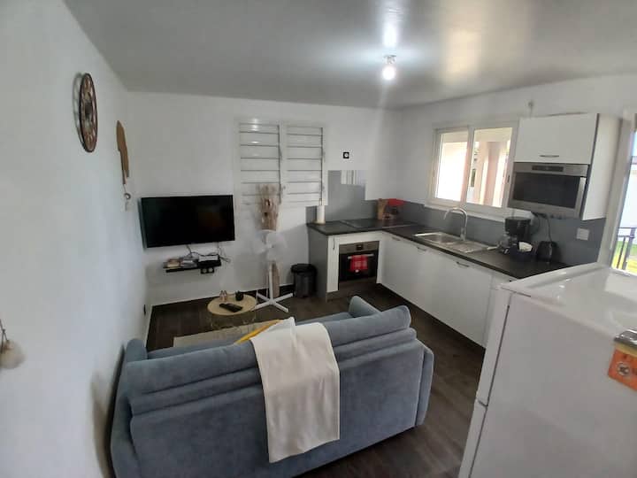 T2 Harmonie En Bas De Villa Avec Piscine - Guadeloupe