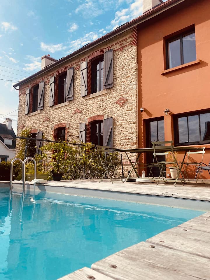Maison De Charme Avec Piscine - Ker Autret - Vannes