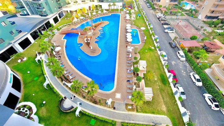 B169 2+1 Serenity Private Beach - Mahmutlar