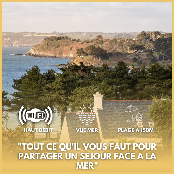 Belle Maison Néo-bretonne à 150 M De La Plage. - Locquirec