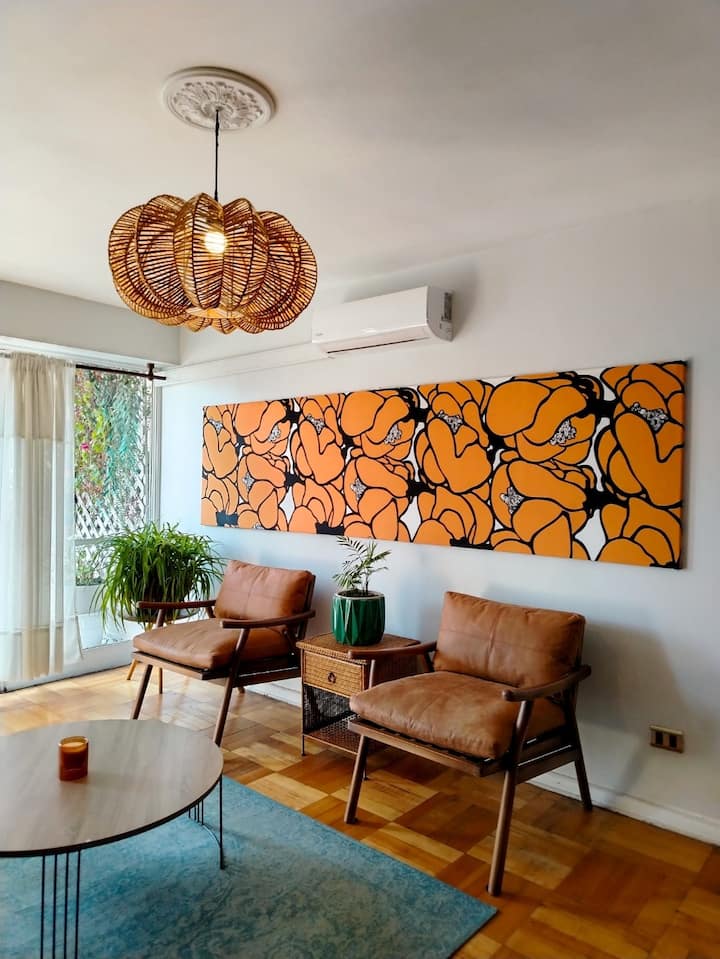 Depto. 2d Impecable• Aire Acond•metro Los Héroes - Santiago (Chile)