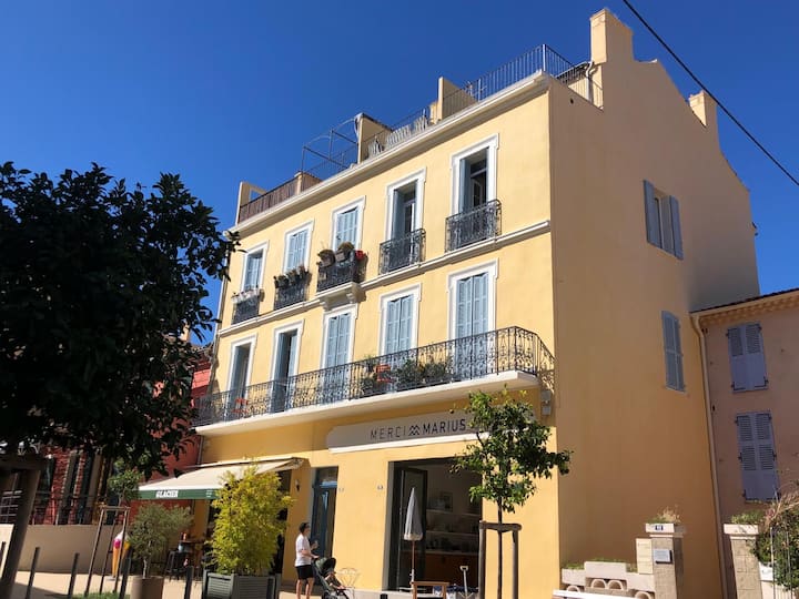 Appartement Spacieux Avec Vue Sur Mer - Île de Porquerolles