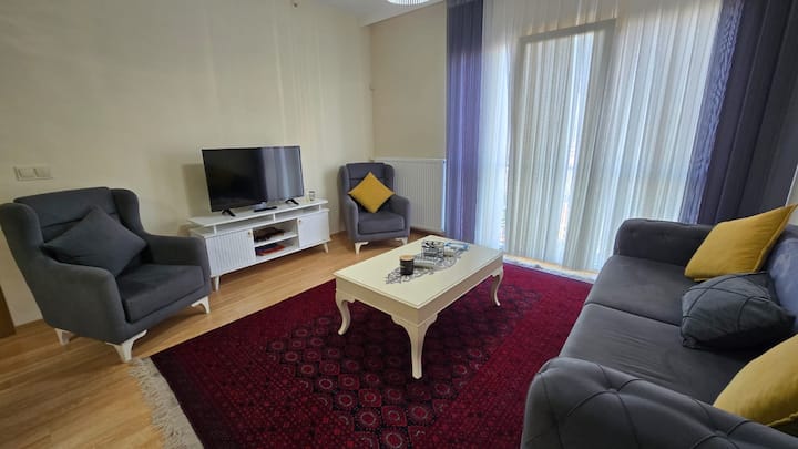 2+1 Apartment In Kristal Shehir Compound - Büyükçekmece