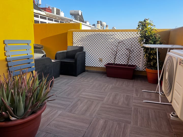 Duplex Pedregalejo 1 Min Plage Avec Bureau - Provincia de Málaga, España