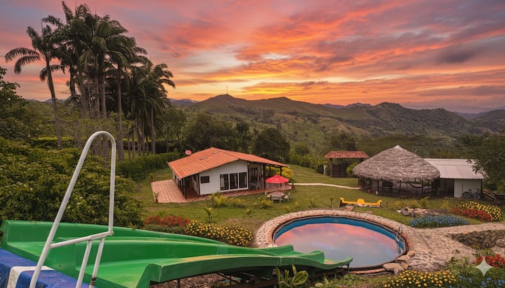 Casa De Campo Piscina Y Jacuzzi Vacilon Relax - Villeta