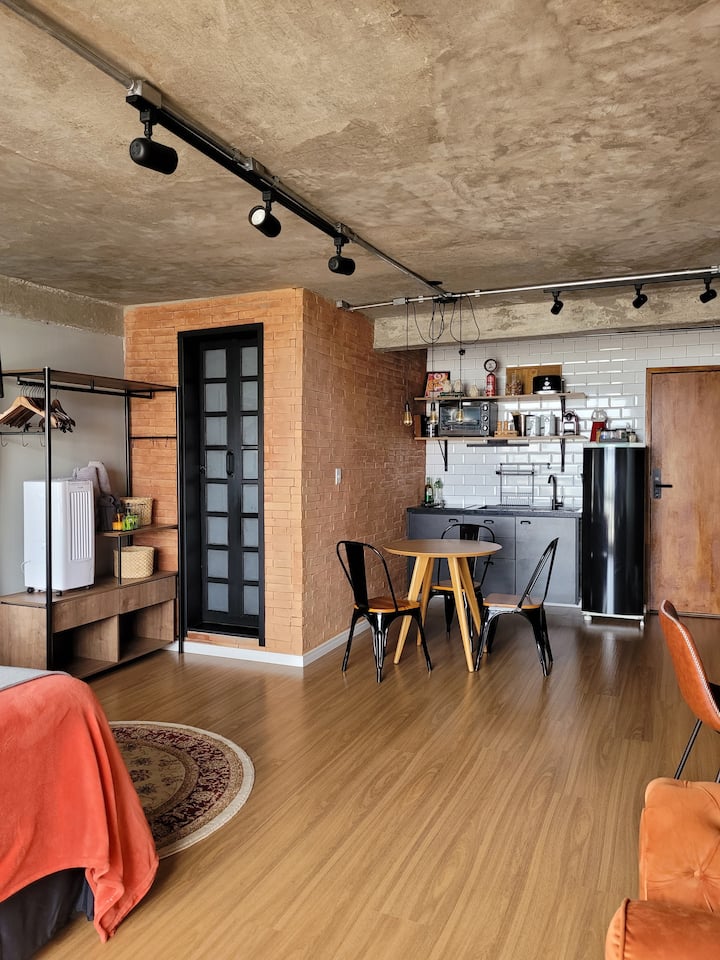 Seen 39° Loft Lndustrial Vista Estonteante Do Vale - São Paulo