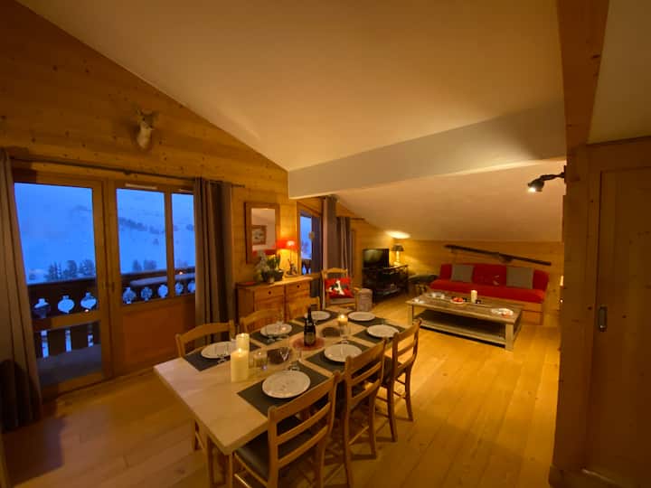 Belle Plagne : Grand Appartement Avec Mezzanine - Arc 1800