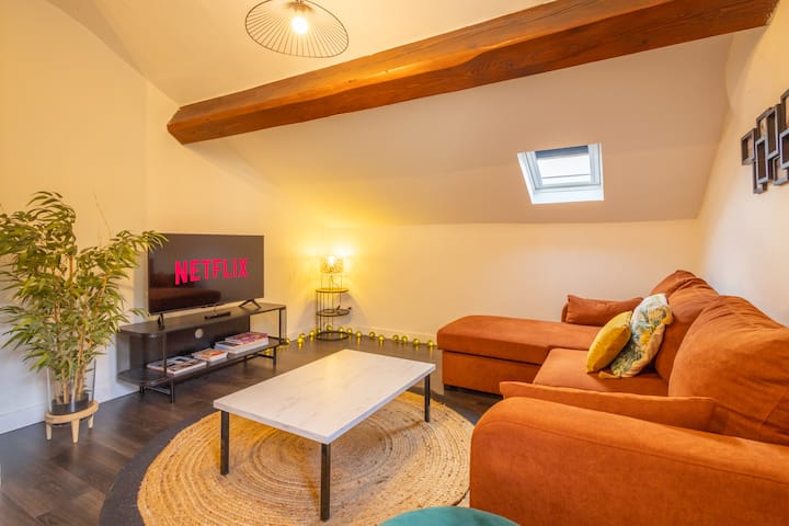 Appart Cosy Au Calme Proche Lyon Confluence - Solaize