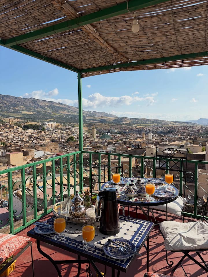2 Chambres Avec Petit Déjeuner Fes Midena - Fès