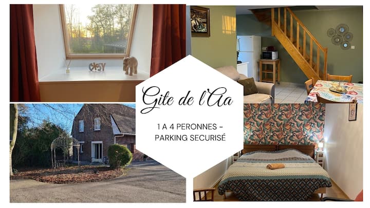 Gîte De L'aa, Au Calme Avec Parking Sécurisé - Le Blockhaus d'Eperlecques