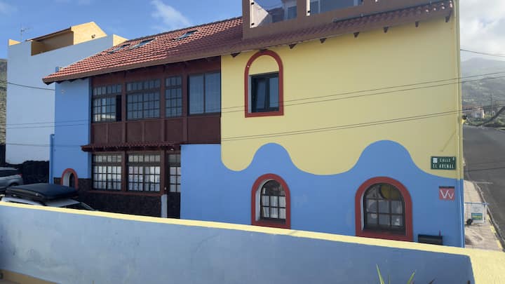 7 Calcosas : Chambre Double Privée - El Hierro