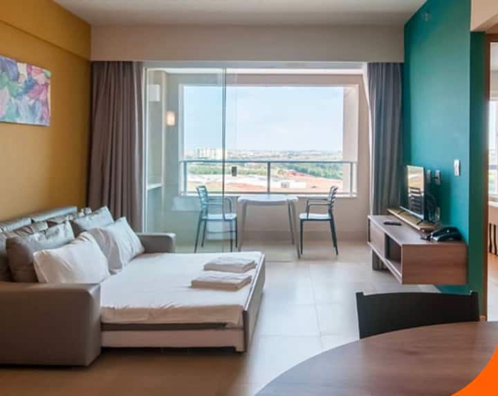 Flat Novo E Encantador C/ Piscina Em Olímpia ! - Olímpia