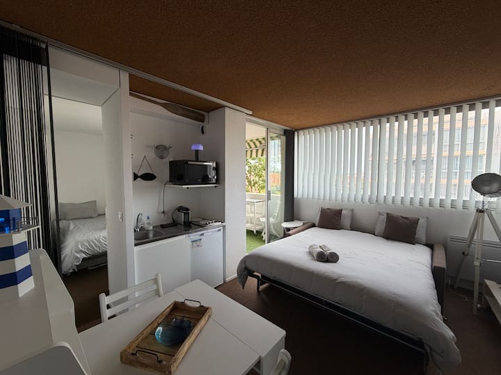 ღ Le Beaufort • Balcon, Cocon Cosy & Plage à Pied - Bassin d'Arcachon