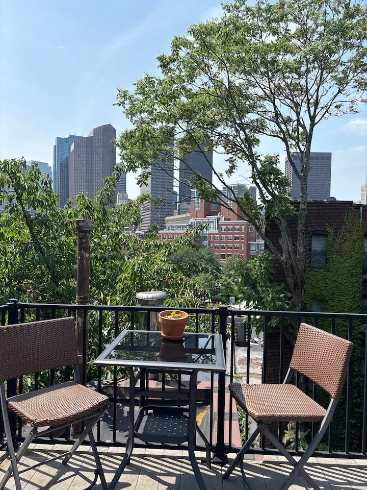 North End/td Garden Condo W/rooftop Deck - Aéroport de Boston Logan (BOS)