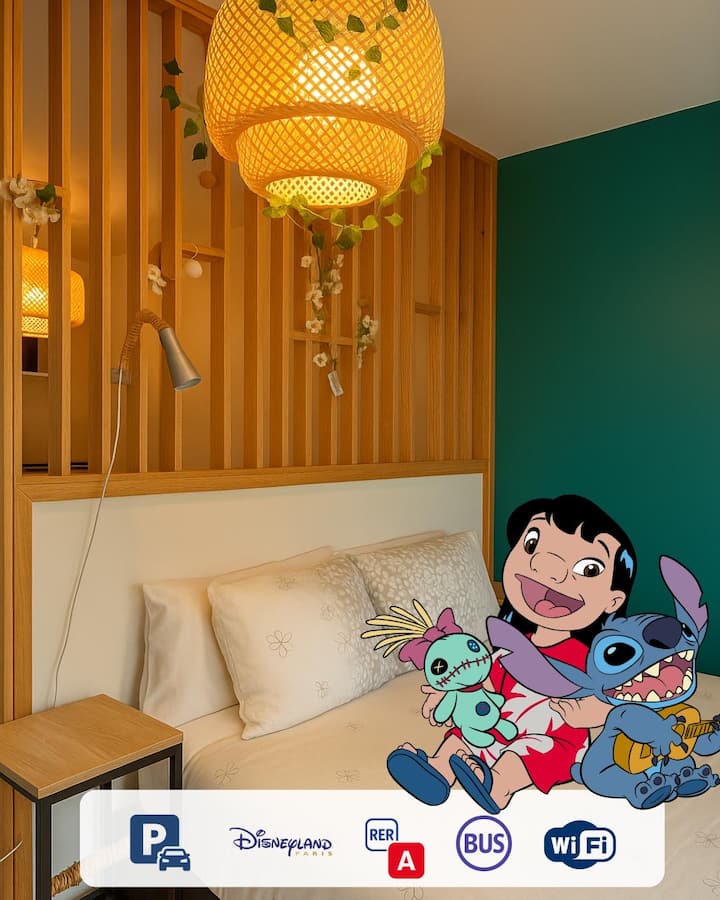 Disney Studio - Confort + Parking Check-in 24h/24 - Montévrain