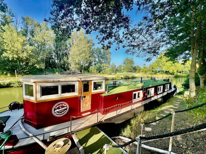 Péniche Dondon - Gîte Cocooning Sur Canal Du Midi - Villefranche-de-Lauragais