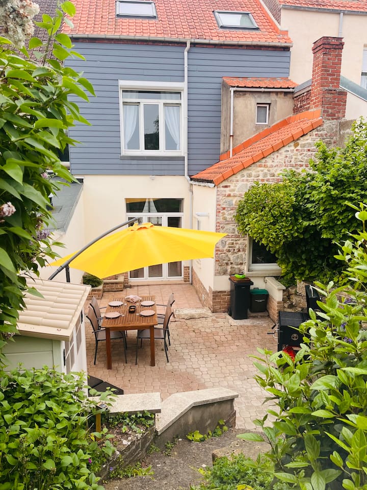 Maison Spacieuse Avec Jardin Privé - Boulogne-sur-Mer