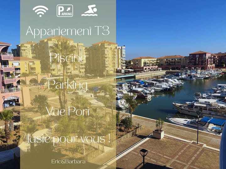 • Séjour Unique Au Port
• T3 Lumineux
• Idéal - Lattes