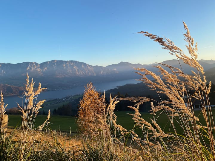 Modernes Appartement Am Attersee Dachsteinblick B2 - Attersee