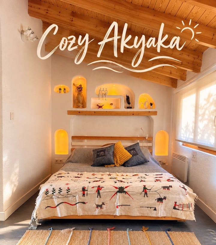 Cozy Akyaka Karanfil Street House With Roof Terrace - Akyaka