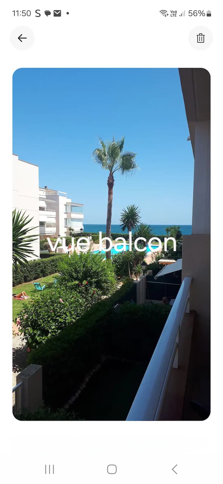 En 1er Ligne De Mer, Appartement En Résidence. - Vinaròs