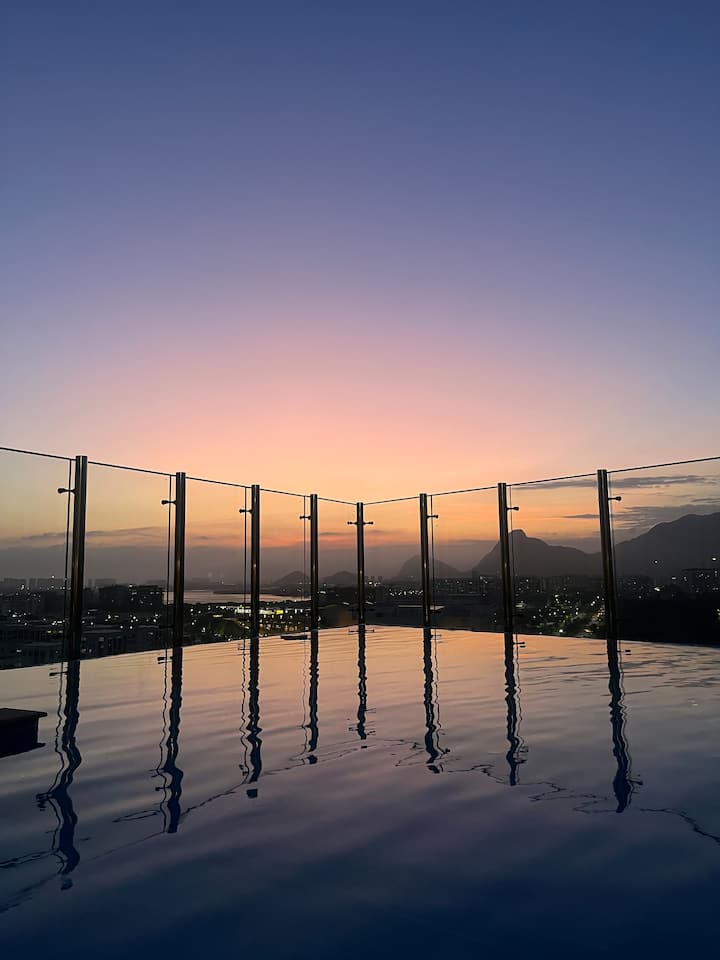 Apto 2 Quartos Com Piscina Na Barra Da Tijuca - Rj - Rio de Janeiro