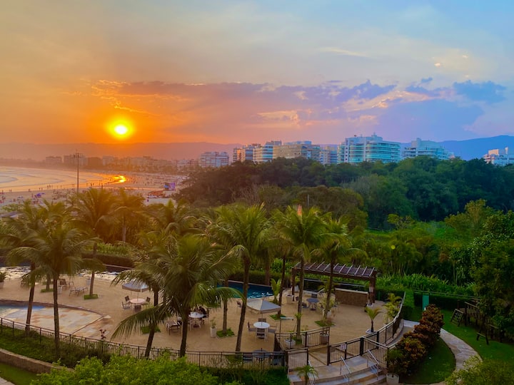 Apartamento Peninsula De São Lourenço, Pé Na Areia - Bertioga