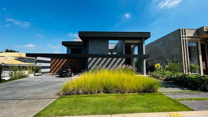 Casa De Campo Integrada Com Verde, 45 Min De Sp! - Itu