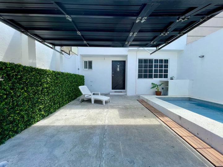 Casa Con Alberca Privada A Pasos Del Mar Y Wtc - Heroica Veracruz