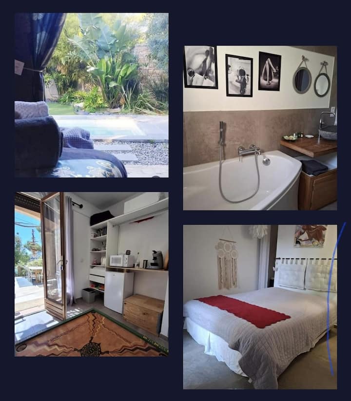 Cocooning Pour 2 Avec Piscine Massage - Carqueiranne