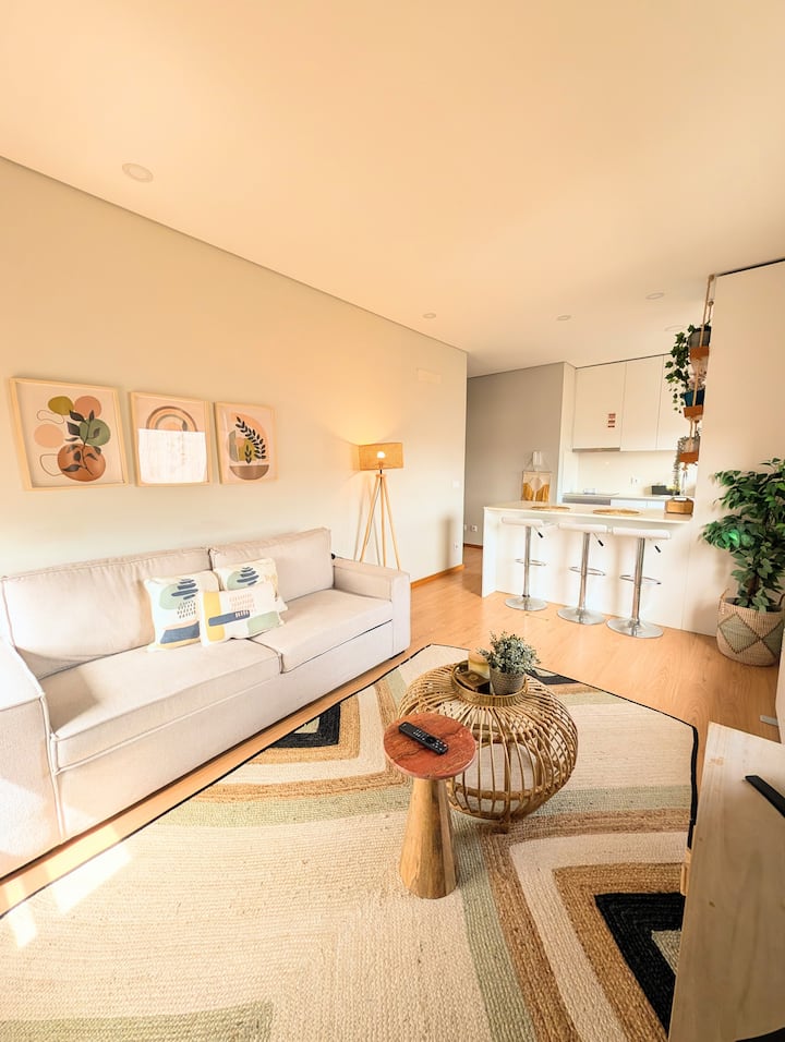 3c Apartamento Encantador A 3 Minutos Da Praia - Matosinhos