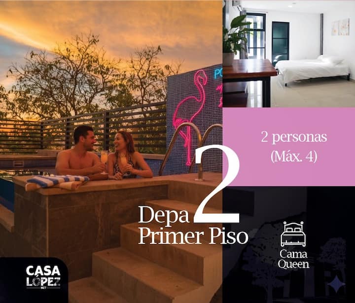 Casa Lopez Mzt / Modern Loft 2 / Rooftop Pool - Durango