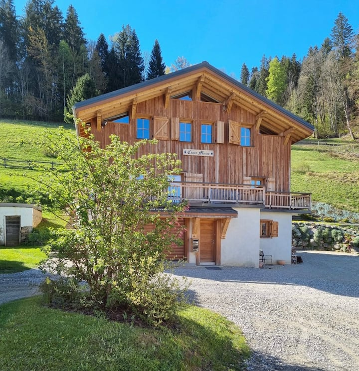 Chalet D'exception, Vue Panoramique Confort Absolu - Sallanches