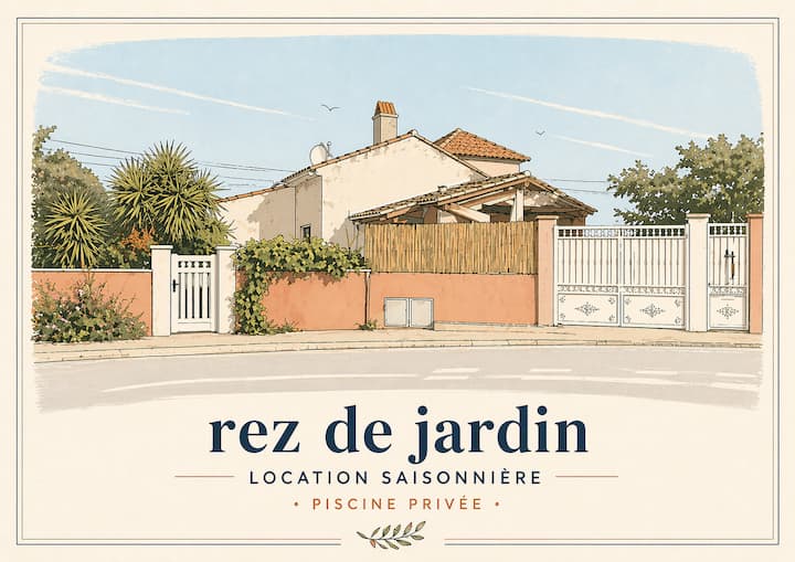 T1 Rez De Jardin Villa Piscine Pour 2 Personnes - Saint-Mandrier-sur-Mer