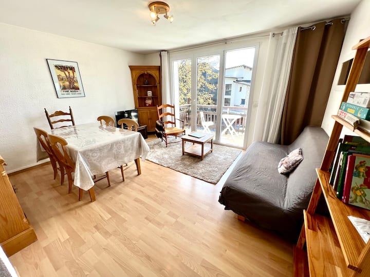 Appart Cosy Proche Centre Font Romeu - Wifi Inclus - Font-Romeu-Odeillo-Via