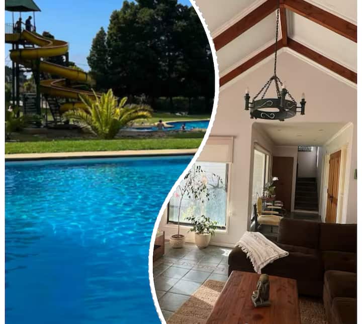 Pingueral 10 Pers+spa Exterior+piscina+quincho - Chile