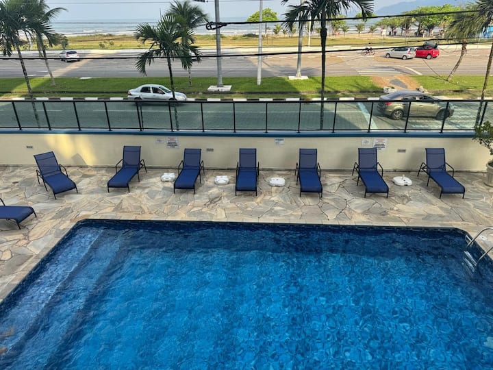Encantador Apartamento Em Frente à Praia - Caraguatatuba