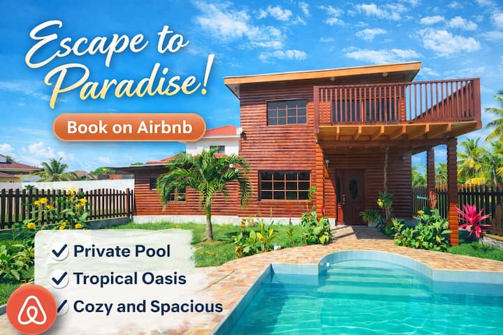 Casa De Campo Con Alberca A La Orilla Del Mar - Omoa