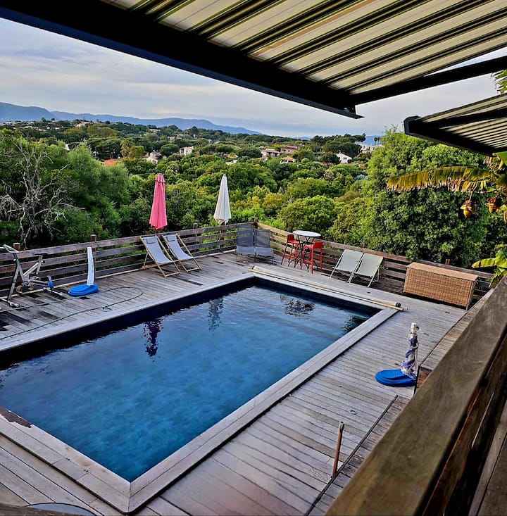 Appartement Rez De Jardin Avec Piscine - Corse-du-Sud