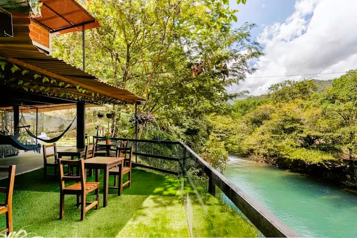 Cabaña Para 15 Frente Al Río | Ideal Semana Santa - San Rafael