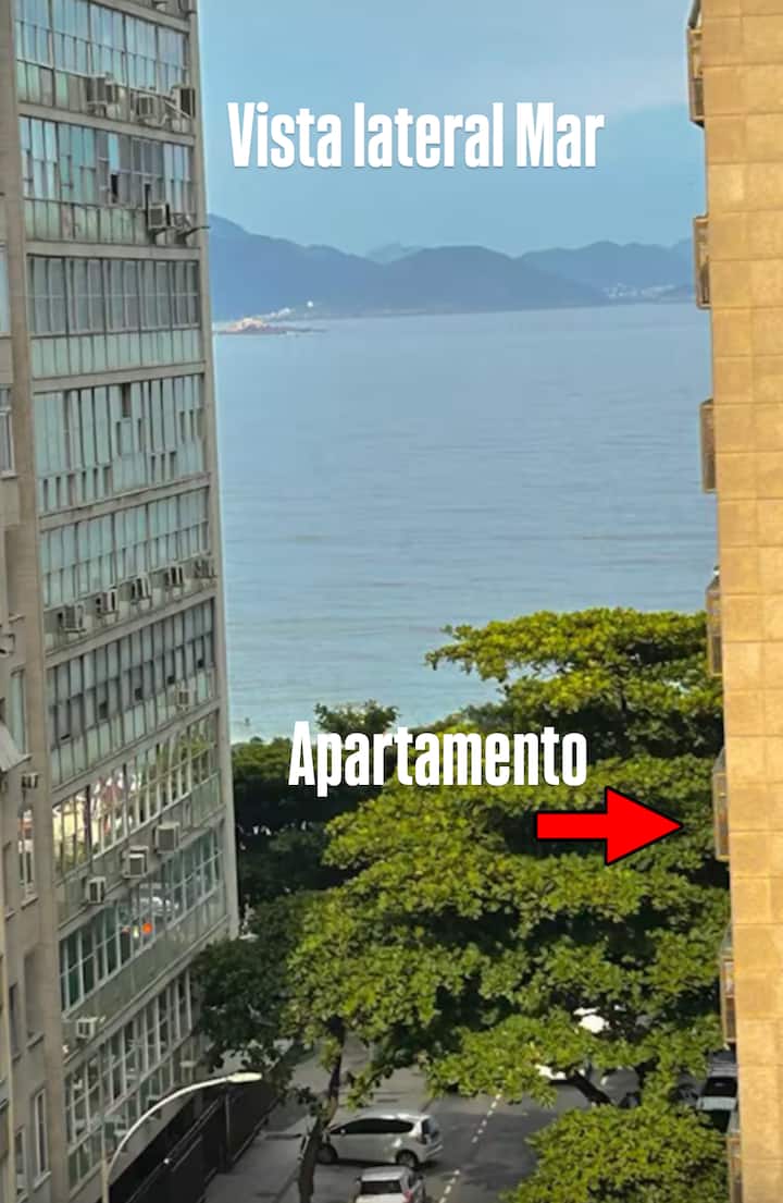 Copacabana Vista Mar Pé Na Areia 3minutos Posto 6 - Ipanema