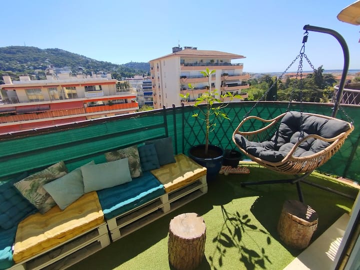 Charmant Appartement Avec Vue Mer - Le Cannet