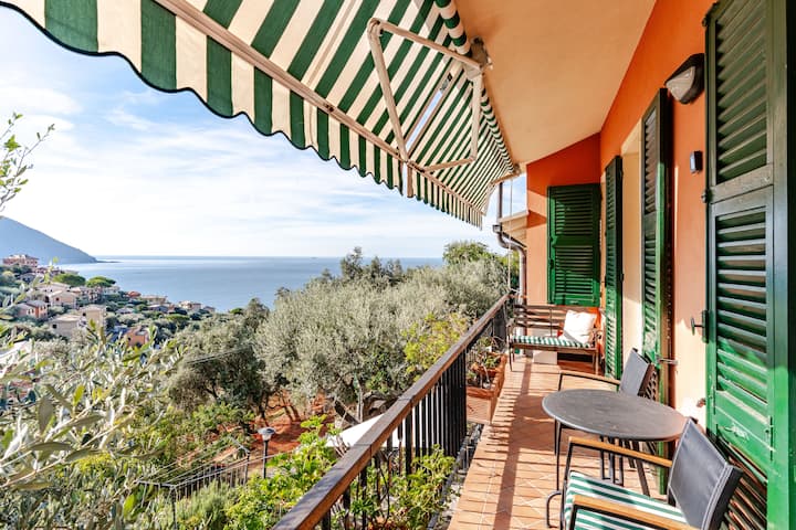 Casa Di Nini -Con Casa Di Mar Fino A 16 Persone - Camogli