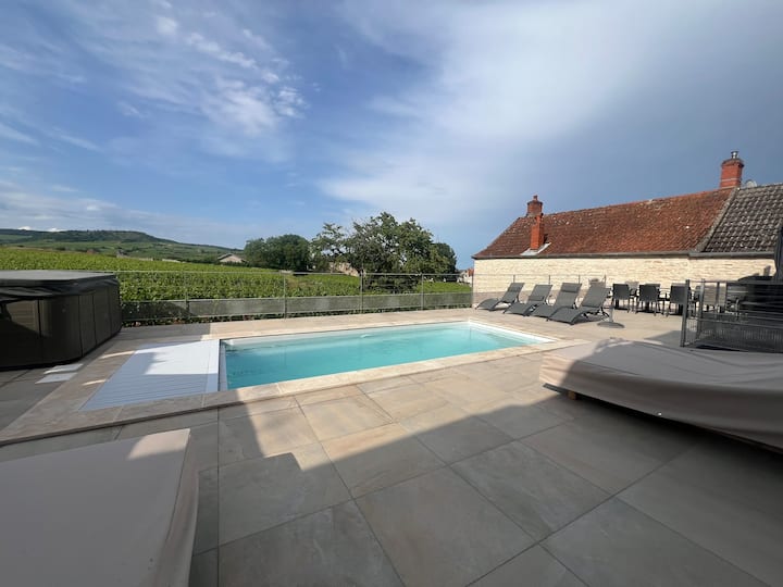 La Bastide De Chassagne-montrachet Piscine - Santenay